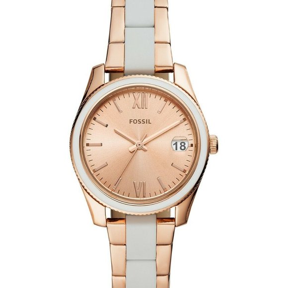 Fossil | Accessories | Fossil Scarlette Rosegold Tone Watch | Poshmark